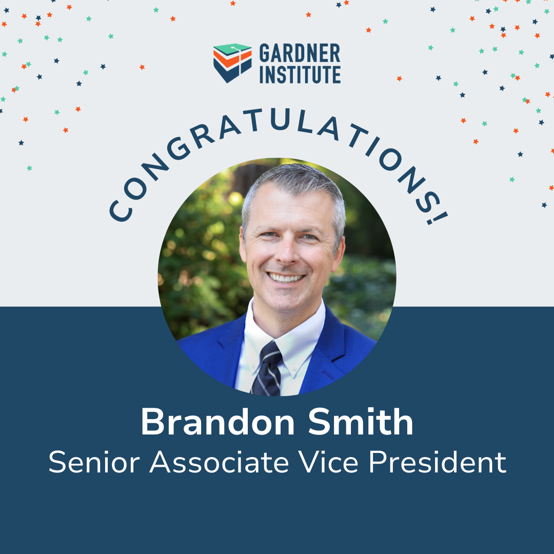 Brandon Smith named as new Senior Vice President - Gardner Institute